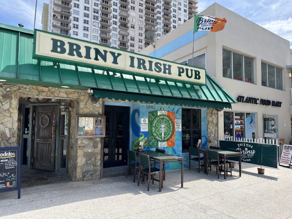 About - Briny Irish Pub